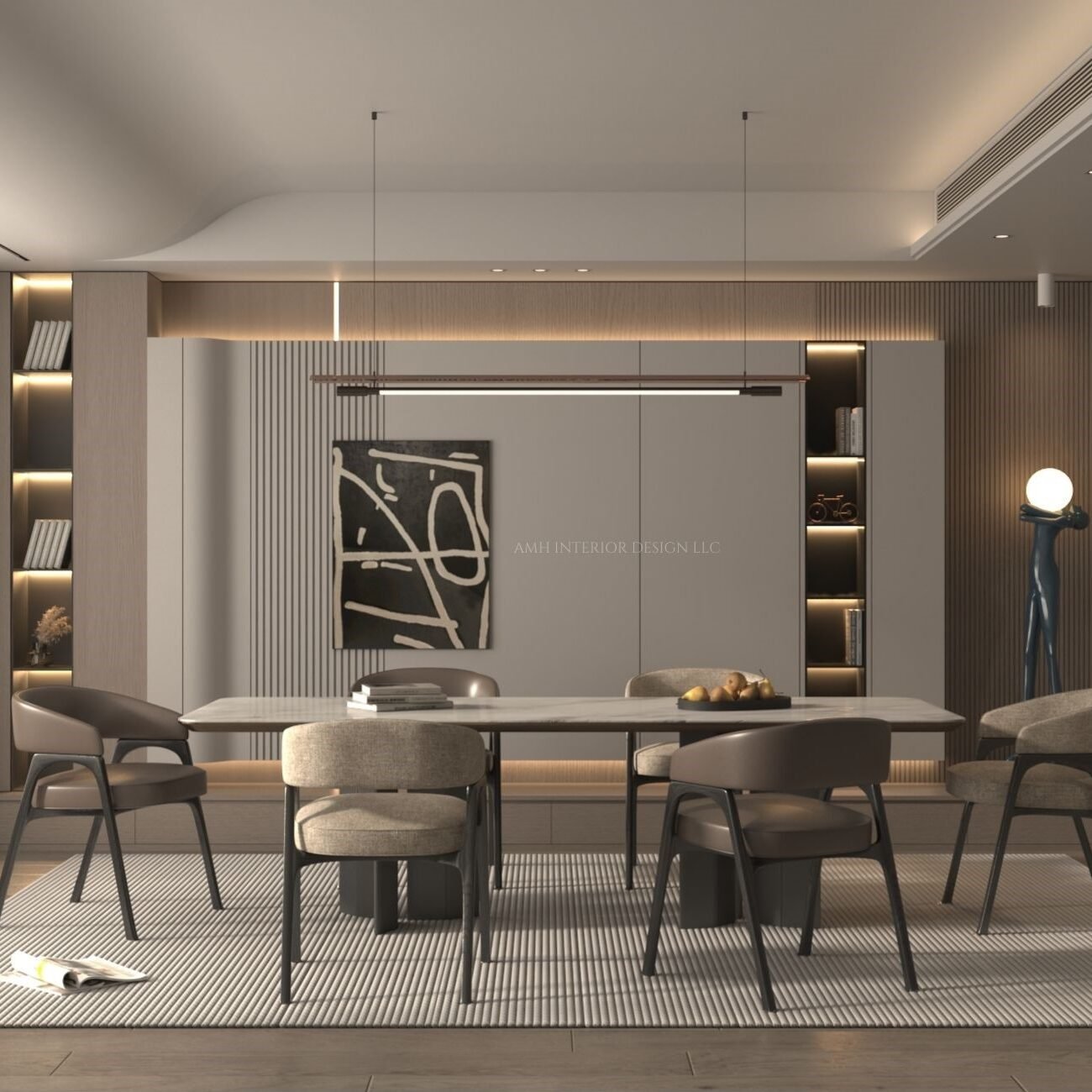 Premium Dining Walls Archives - AMH Interior Design Dubai